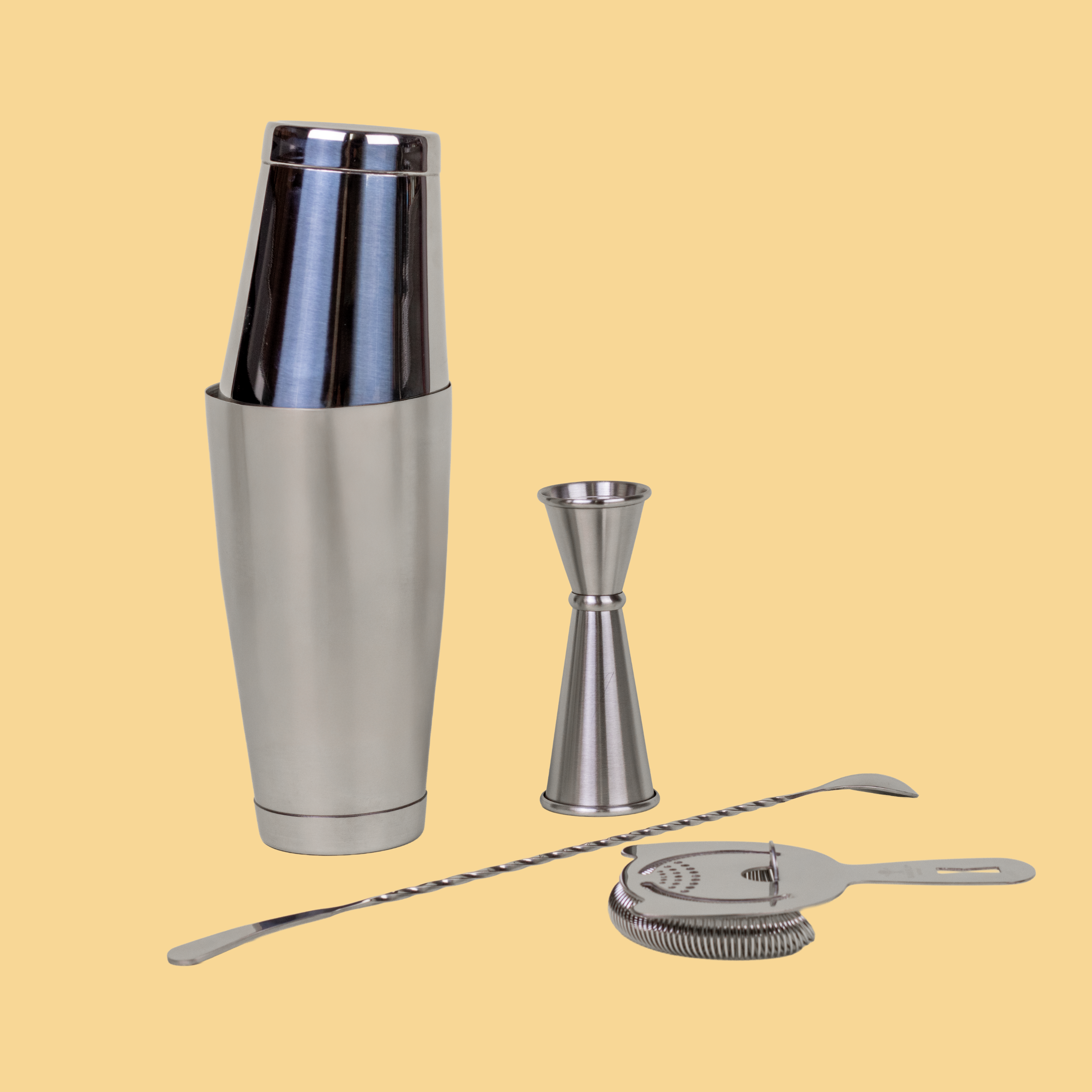 Cheeky Bar Toolkit | 5-Piece Stainless Steel Cocktail Set – Cheeky ...